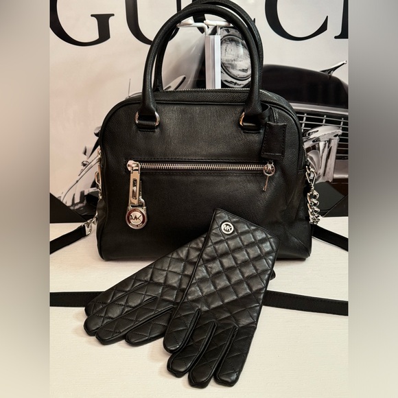 MICHAEL Michael Kors | Bags | Michael Kors Black Joanknox Large Satchel ...